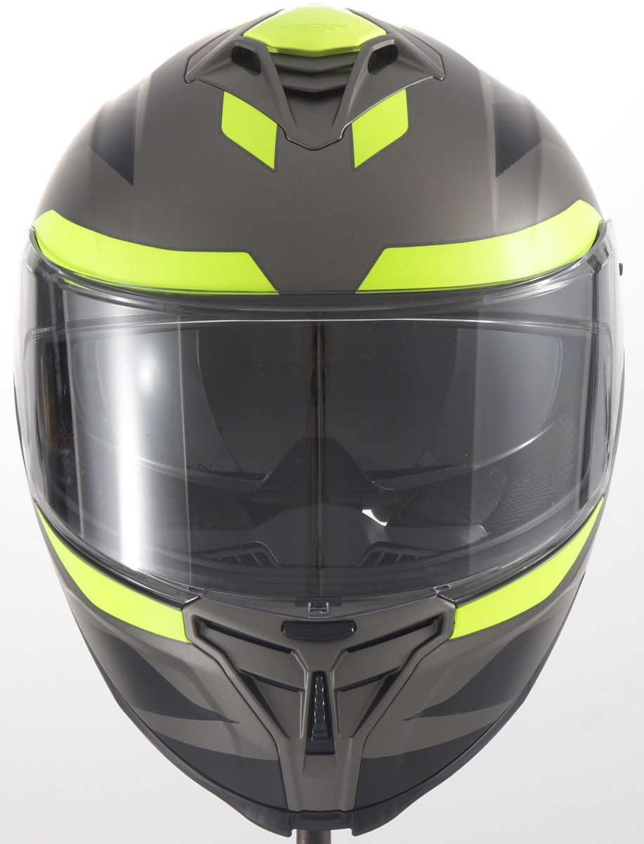 Integraalhelm Presto mat titanium-zwart-fluor - MPI-Mobility